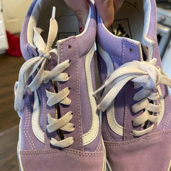 Vans | Shoes | Purple Lilac Vans | Poshmark